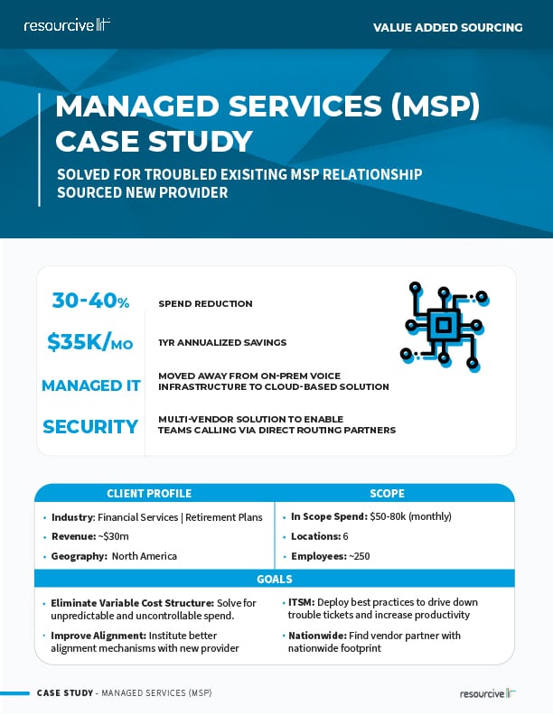 MSP Case Study - Managed Services